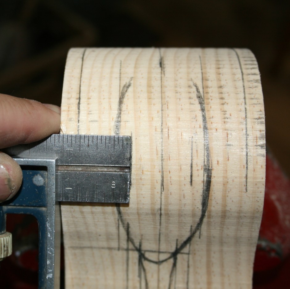 15a – Measure and mark depth of eye sockets | Steven Jay Sanford